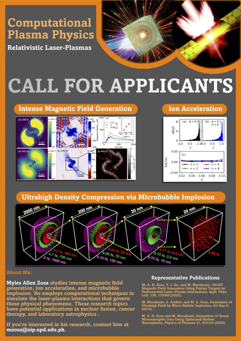 Myles Allen Zosa – National Institute of Physics